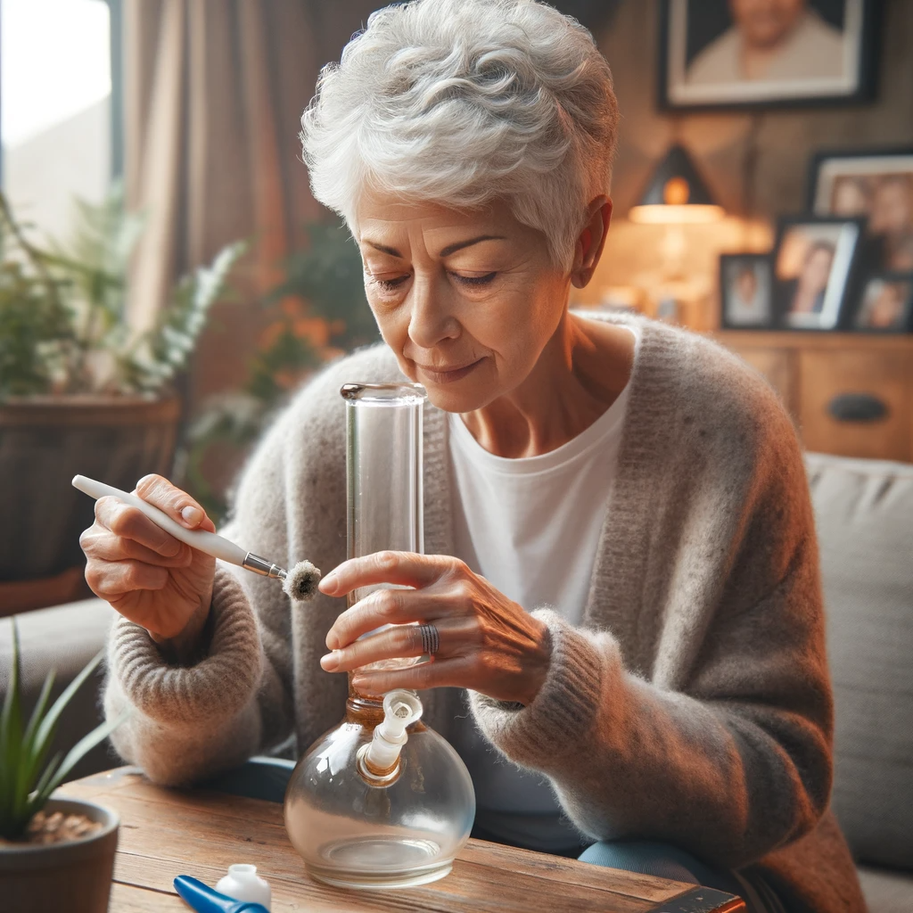 How To Clean Your Bong - Older Stoner